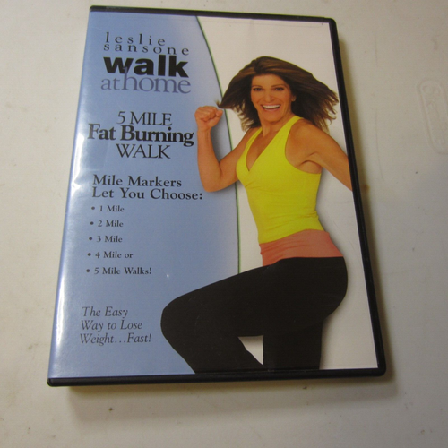 Leslie Sansone: Walk at Home - 5 Mile Fat Burning Walk DVD FREE FAST ...