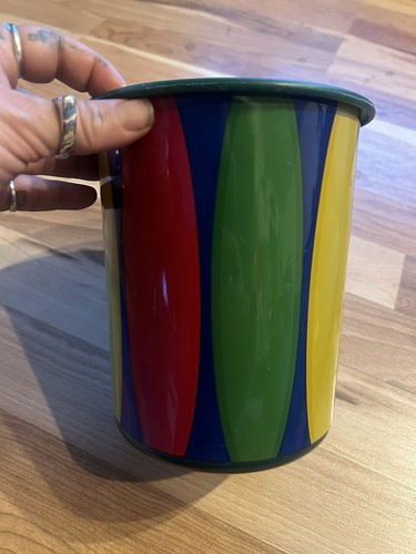 Vintage Retro Color Block Rainbow Tupperware Storage Container Scarce ...