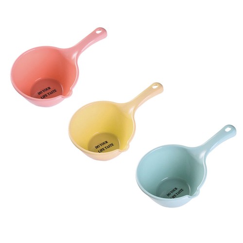 3 Pcs Scoop D'eau De Cuisine Enfant Bébé Louche À Plastique Écurie | eBay