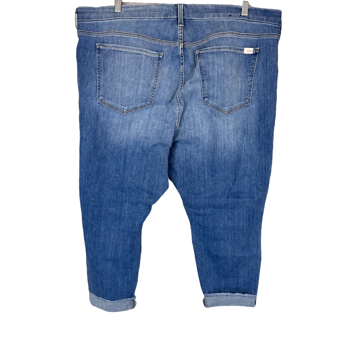 Jen7 Cropped Skinny With Frayed Hem Womens Factory Sale ...