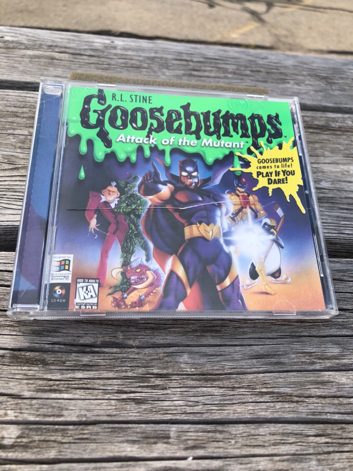 Goosebumps Attack Of The Mutant Video Game