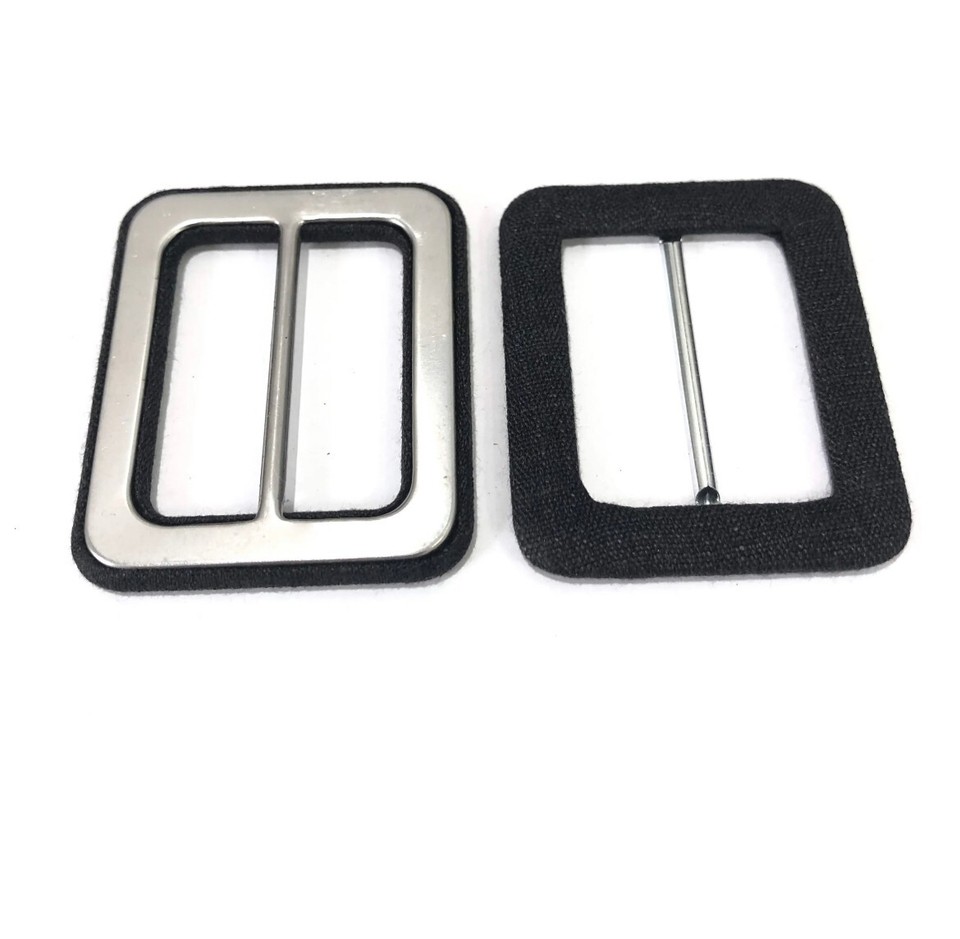 DIY Hand Covered Self-Fabric Buckles With a Prong | eBay UK