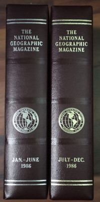 National Geographic Magazine slipcases/covers 1986 | eBay