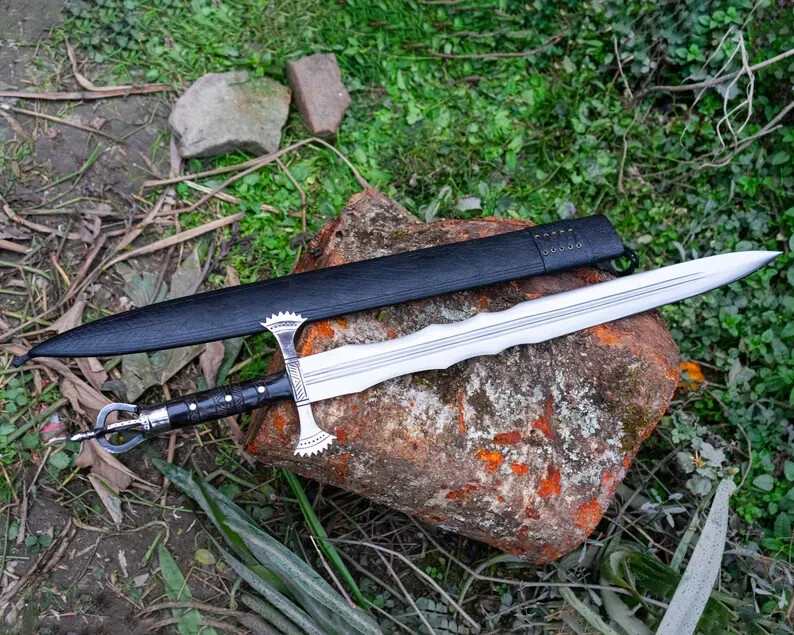 custom order Sword for DAKI 863484 axe guard handmade sword with ...