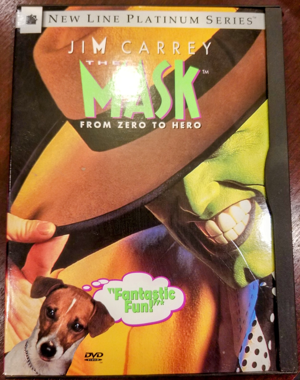 The Mask (DVD, 2001, Standard and Letterbox) Jim Carrey, Cameron Diaz ...
