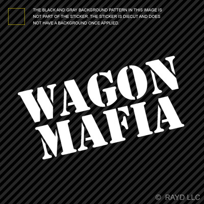 (2x) Wagon Mafia Sticker Die Cut Decal Self Adhesive Vinyl | eBay