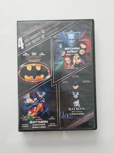 4 Film Favorites: Batman (DVD, 2009, 2-Disc Set, Canadian) 883929094424 ...