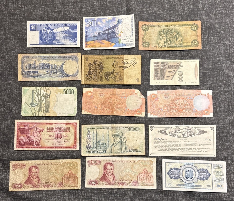 15 Bank Notes Job Lot (5) | eBay UK