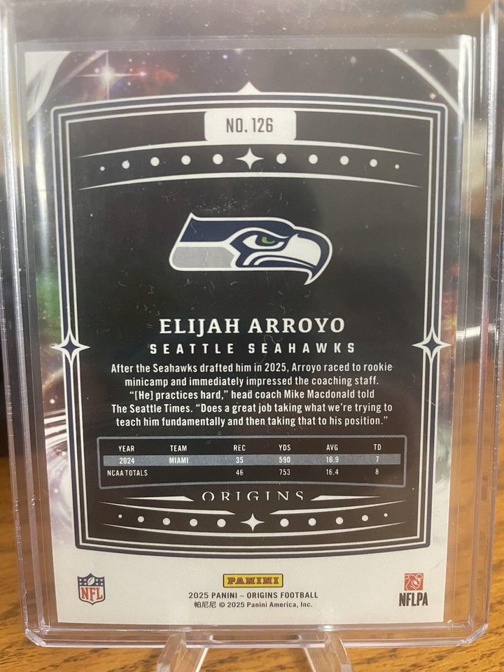 2025 Panini Origins #126 Elijah Arroyo Holo Orange #/249 | eBay