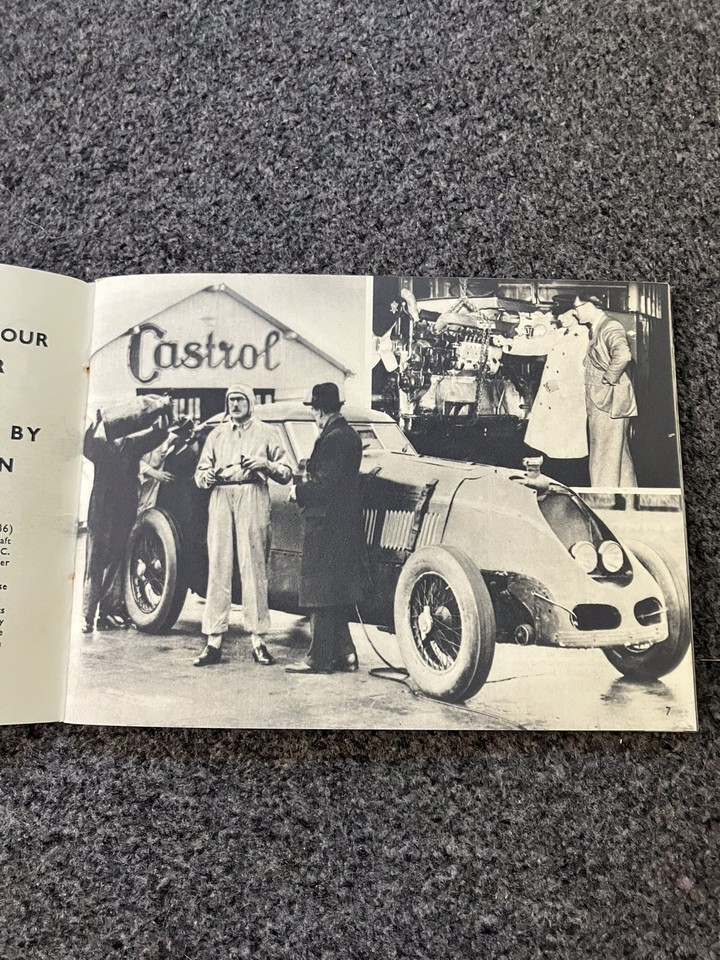 Castrol 1936 Achievements (Motoring Flying And Motorcycle) Speed Sports ...