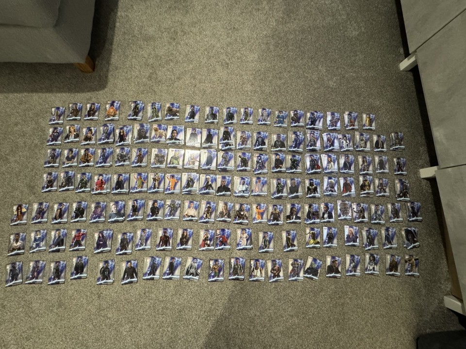 2025 Topps Chrome Marvel Studios Base & Refractor Random Bundle over ...