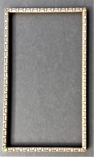 vintage carved silver plated wood Vienna Secession 7 x 12 frame ca 1910 ...