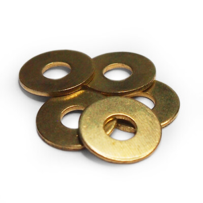 Unterlegscheiben Beilagscheibe DIN 9021 Messing M3 - M4 Scheiben | eBay.de