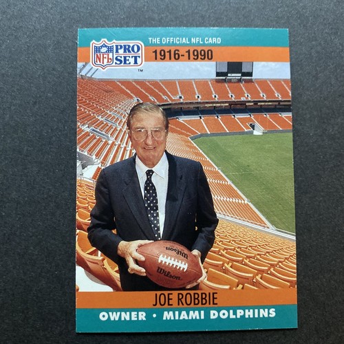 1991 Pro Set Special Collectable "Joe Robbie" | eBay