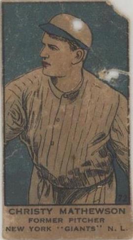 1919-21 Strip Cards - W514 Christy Mathewson #72 for sale online | eBay