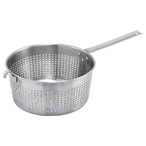 8.5" stainless steel spaghetti strainer, colander with handle | eBay