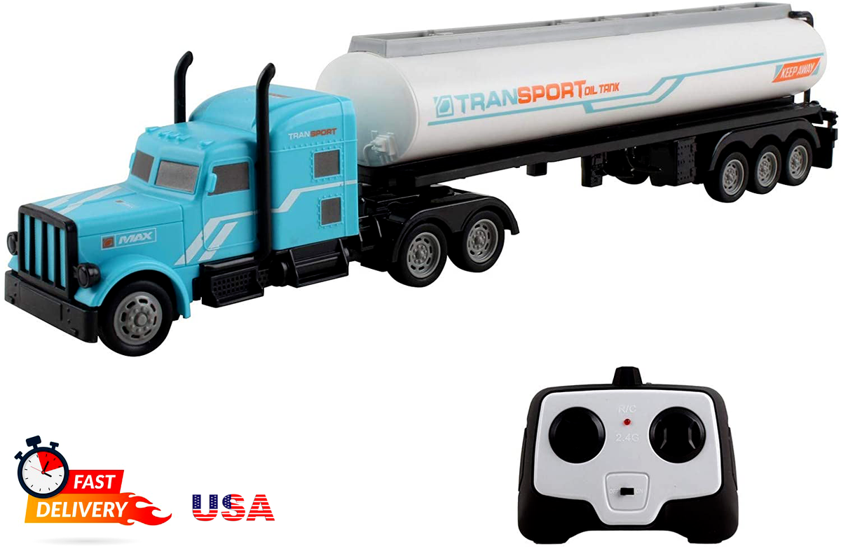 Rc Remote Control Semi Truck Remote Control Semi Truck Toys, 32.7"