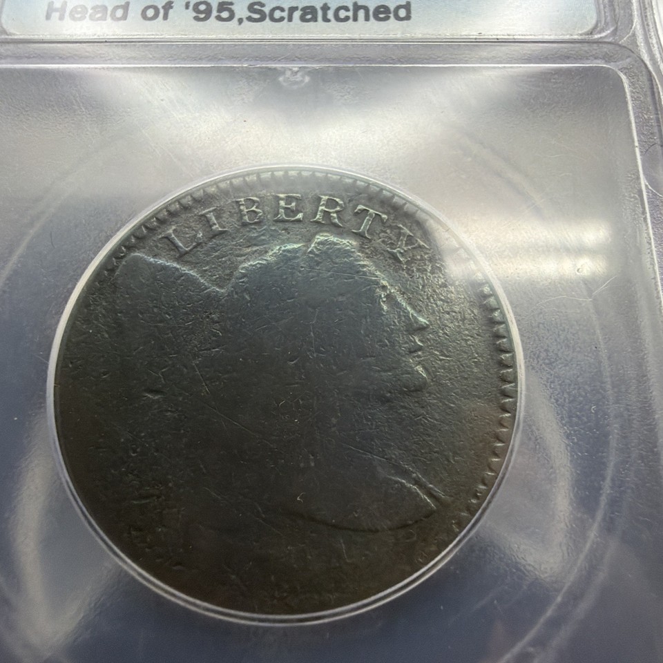 1794 1C Large Cent - Head Of 95 - ICG G06 Details - Scratched - Rare ...
