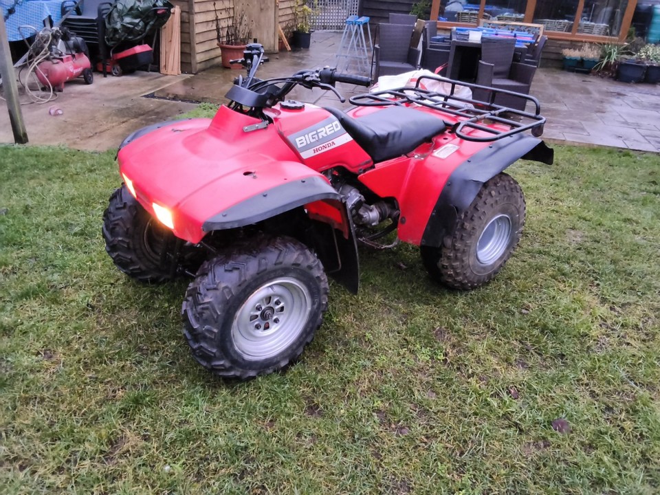Honda (FourTrax) TRX 300 Big Red Quad Bike 2-WD. Delivery Available ...