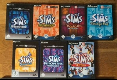 Die Sims 1 Komplett Pack Basisversion & Alle Erweiterungen | eBay.de