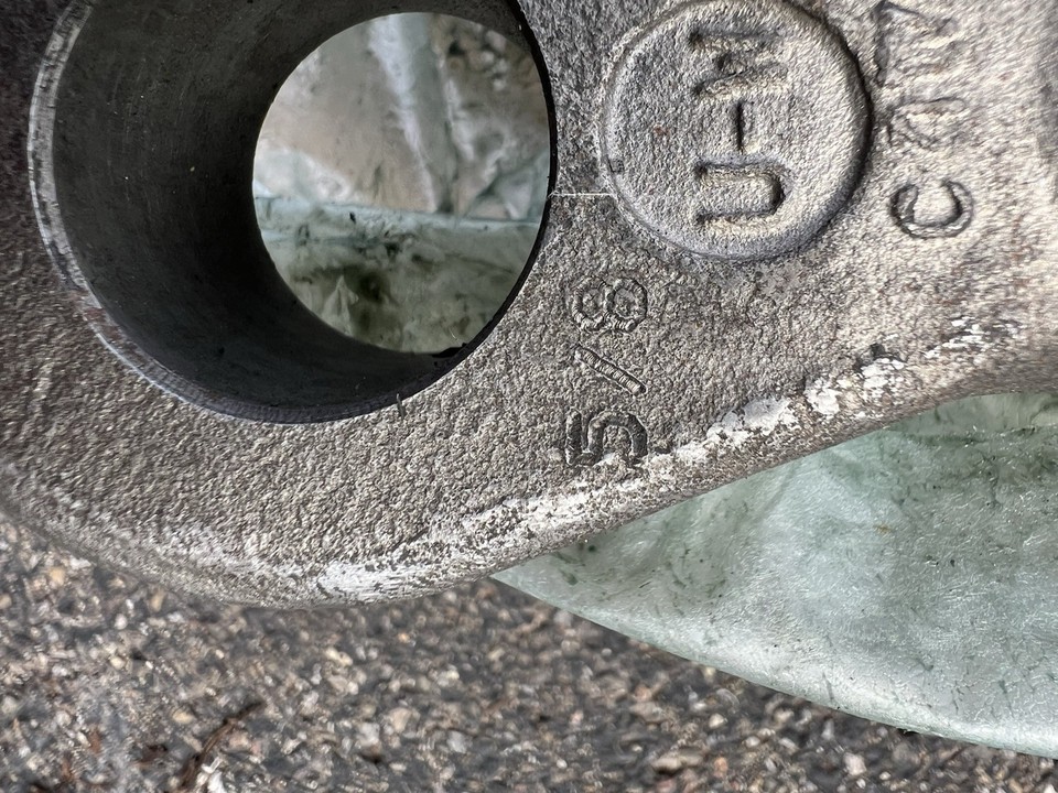 Marine Crane Davit Stranded Wire Rope 75’ Long X 5/8” Dia NSN 4010-01 ...