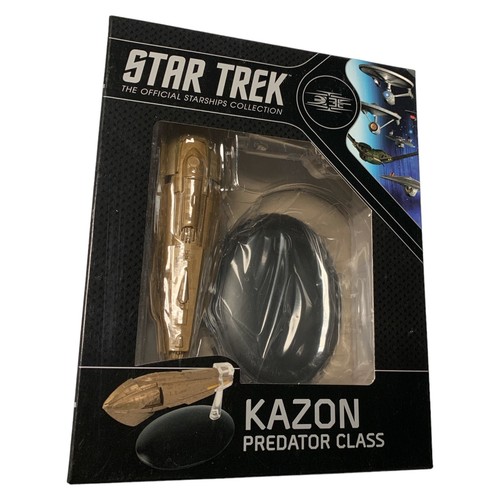 Kazon Predator Class Star Trek Eaglemoss Bonus Edition new in box #531 ...
