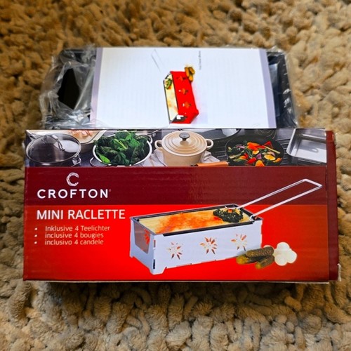 New Crofton Mini Raclette Set Portable Foldable Non-stick Roasting ...