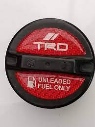 TOYOTA GENUINE TRD Fuel Gas Cap Sticker Decal Emblem JDM Red MS010 ...