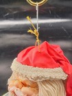 Vintage Christmas Santa Claus Head With String Beard Ornament | eBay