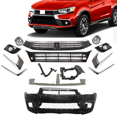 2016-2019 Mitsubishi Outlander Sport RVR Front Bumper Kit With Grille ...