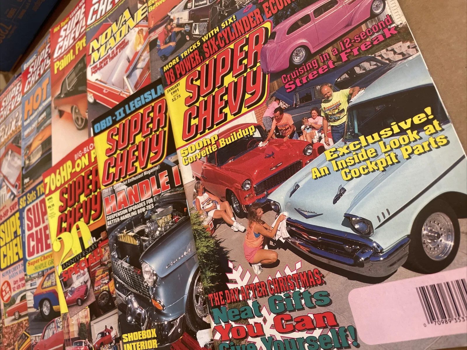 LOT OF 12 SUPER CHEVY CAR MAGAZINES | eBay