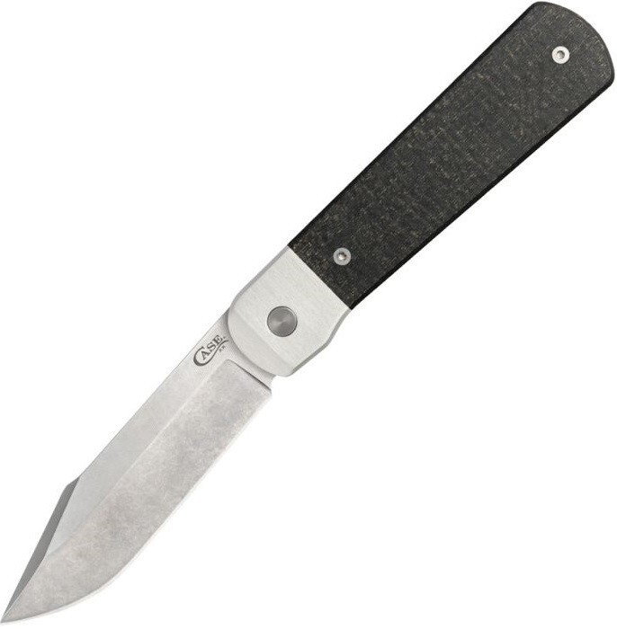 Case XX Longhouse Linerlock Folding Knife CPM-20CV Steel Blade Micarta ...