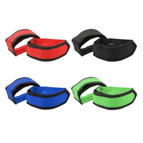 Pedal Strap Fixed Gear Stationary Toe Clips Straps for Cycling | eBay