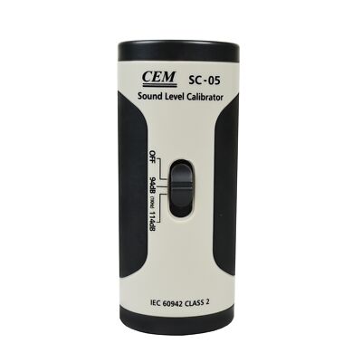 CEM SC-05 New Sound Level Calibrator For Sound Level Noise Meter 94DB ...
