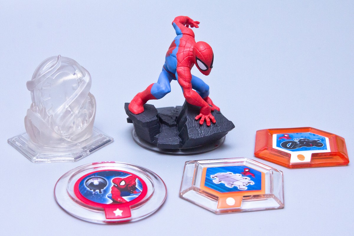 Disney Infinity Black Spiderman Power Disc