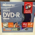 2- Memorex Mini DVD-R Double Sided 2.8GB 60 Minutes DVD Camcorder ...