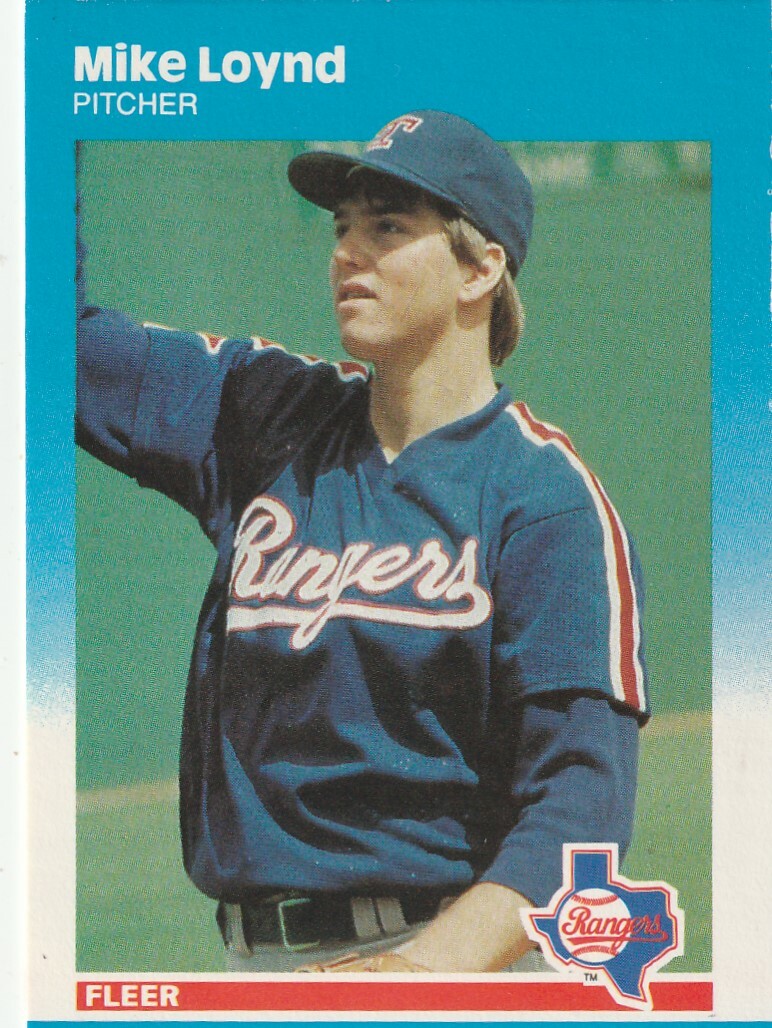 FREE SHIPPING-MINT-1987 (RANGERS) Fleer Update #67 Mike Loynd RC | eBay