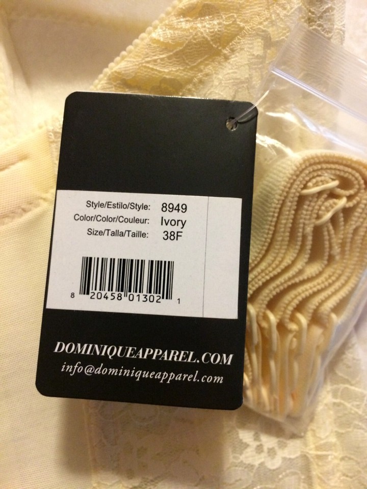David's Bridal Dominique Satin and Lace Torsolette 38F - New with Tags ...
