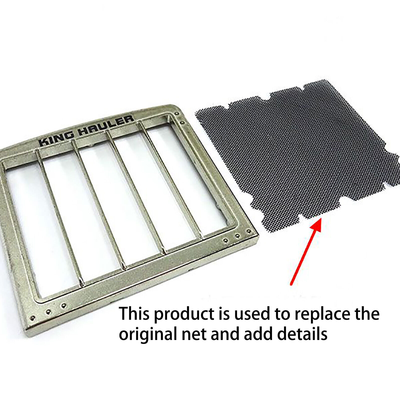 Inlet Metal Inner Mesh for 1/14 Tamiya Tractor Head American King ...