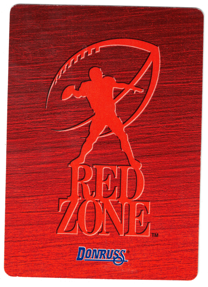1995 Donruss Red Zone #NNO DREW BLEDSOE NEW ENGLAND PATRIOTS PWE | eBay