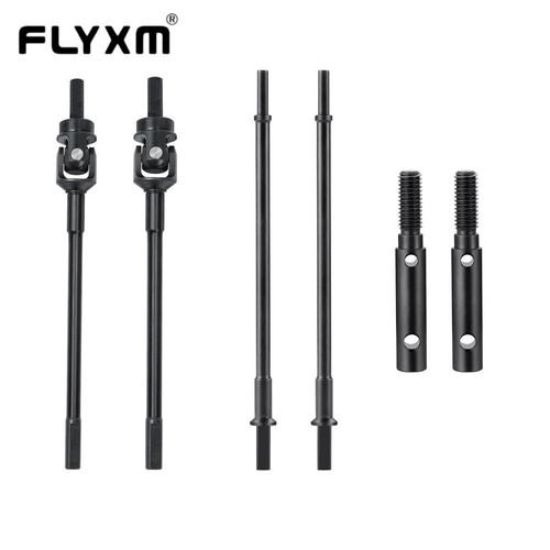 Hardened Steel CVD Drive Shafts Short Shaft For 1/10 RC Crawler SCX10 ...