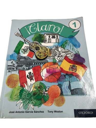 Claro 1 Spanish Language Course Book Oxford University T2080 HY29 ...