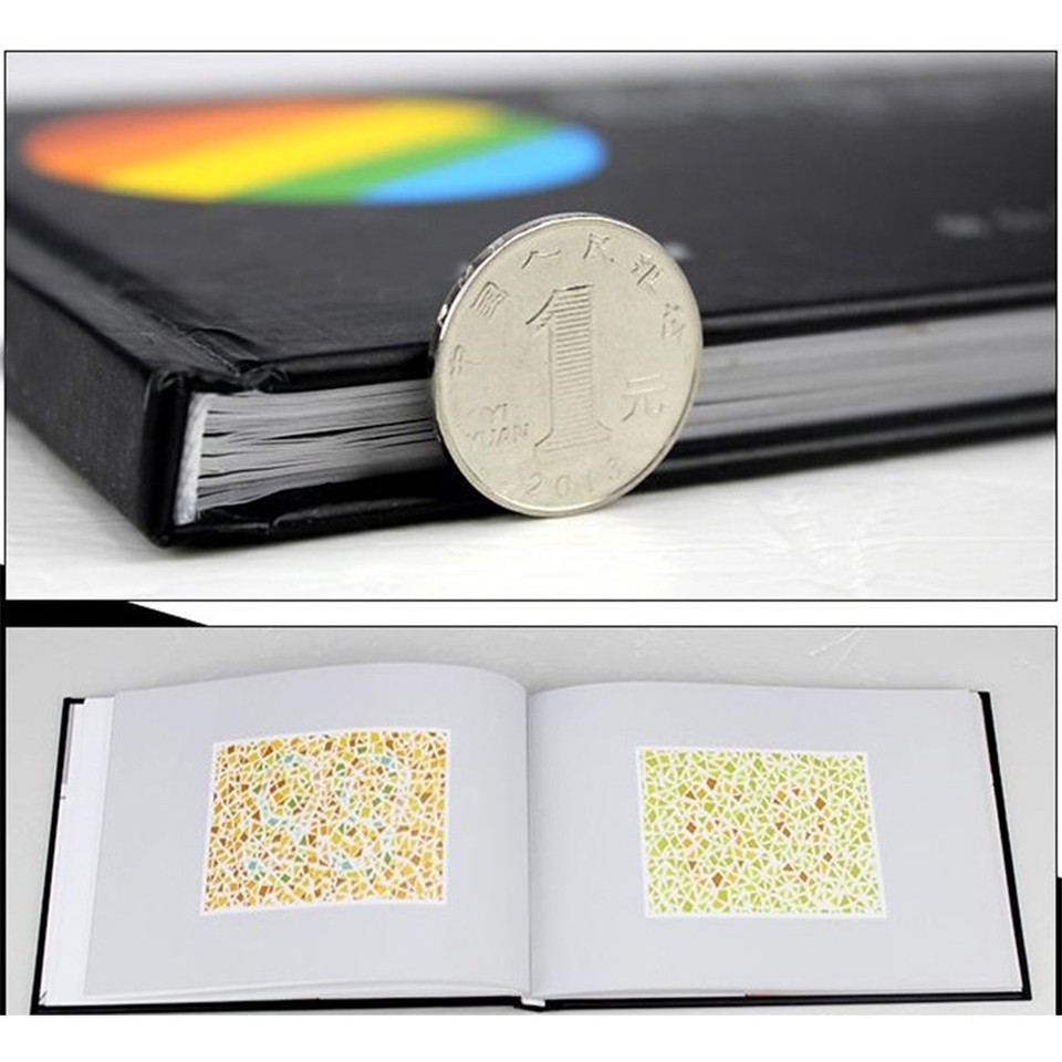 Color Blindness Test Color Blindness Book Album-Style Booklet Easy ...