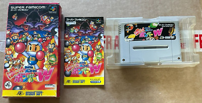 Super Bomberman Panic Bomber W World (Super Famicom) Game w/ Box ...