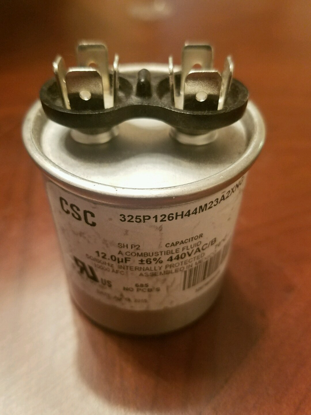 CSC RUN CAPACITOR 12 MF 440 VAC 50/60 HZ | eBay