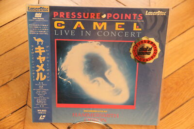Camel: Pressure Points 1984 Laserdisc LD NTSC JAPAN OBI Live Concert 2 ...