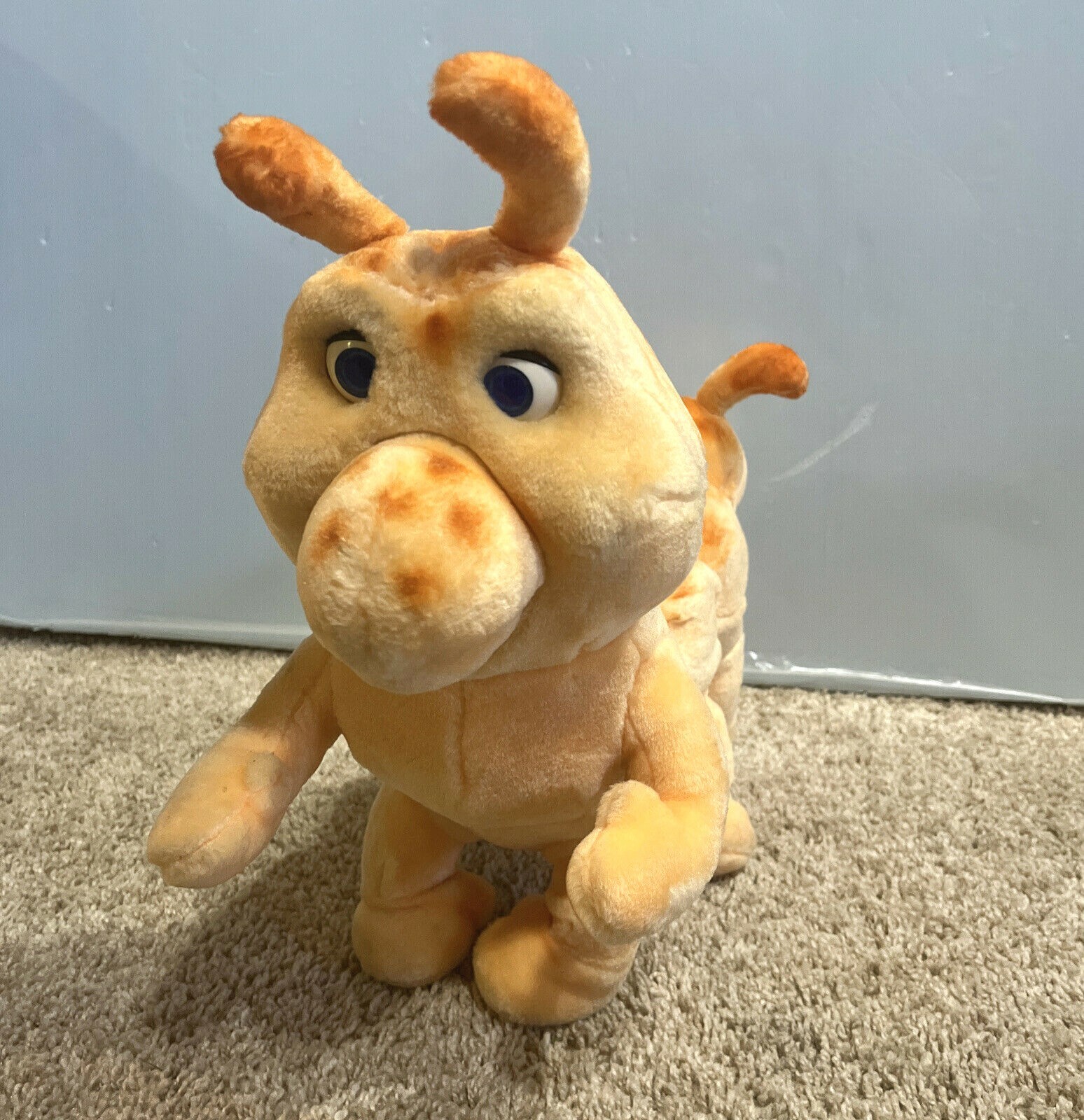 Untested 1985 Teddy Ruxpin Grubby Electronic Plush Toy Caterpillar | eBay