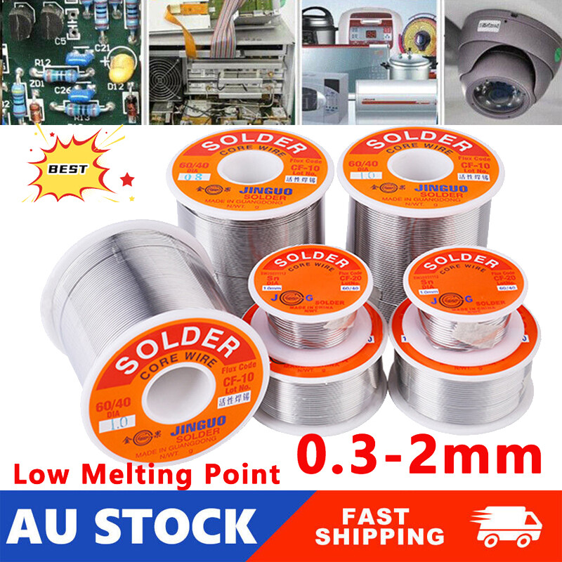 Solder Wire Soldering Coil Spool 30g/100g/250g 40/60 Core Electronic ...