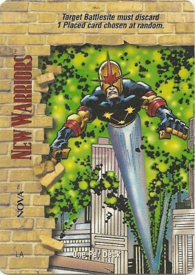 Marvel OVERPOWER New Warriors Nova special - OPD - Rare - Monumental | eBay