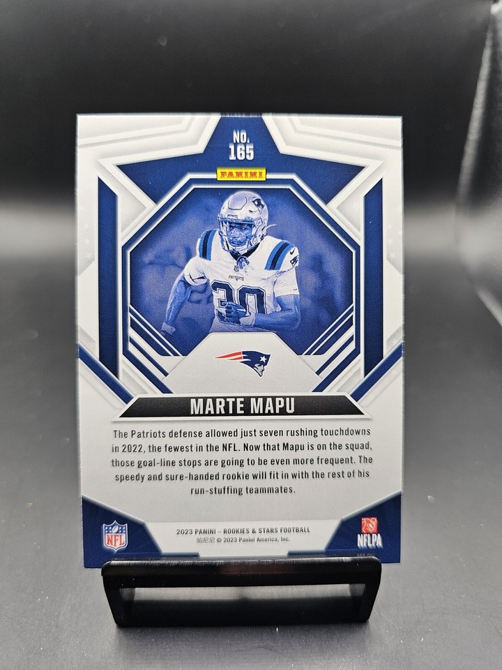 2023 Rookie And Stars Marte Mapu RC New England - Patriots | eBay